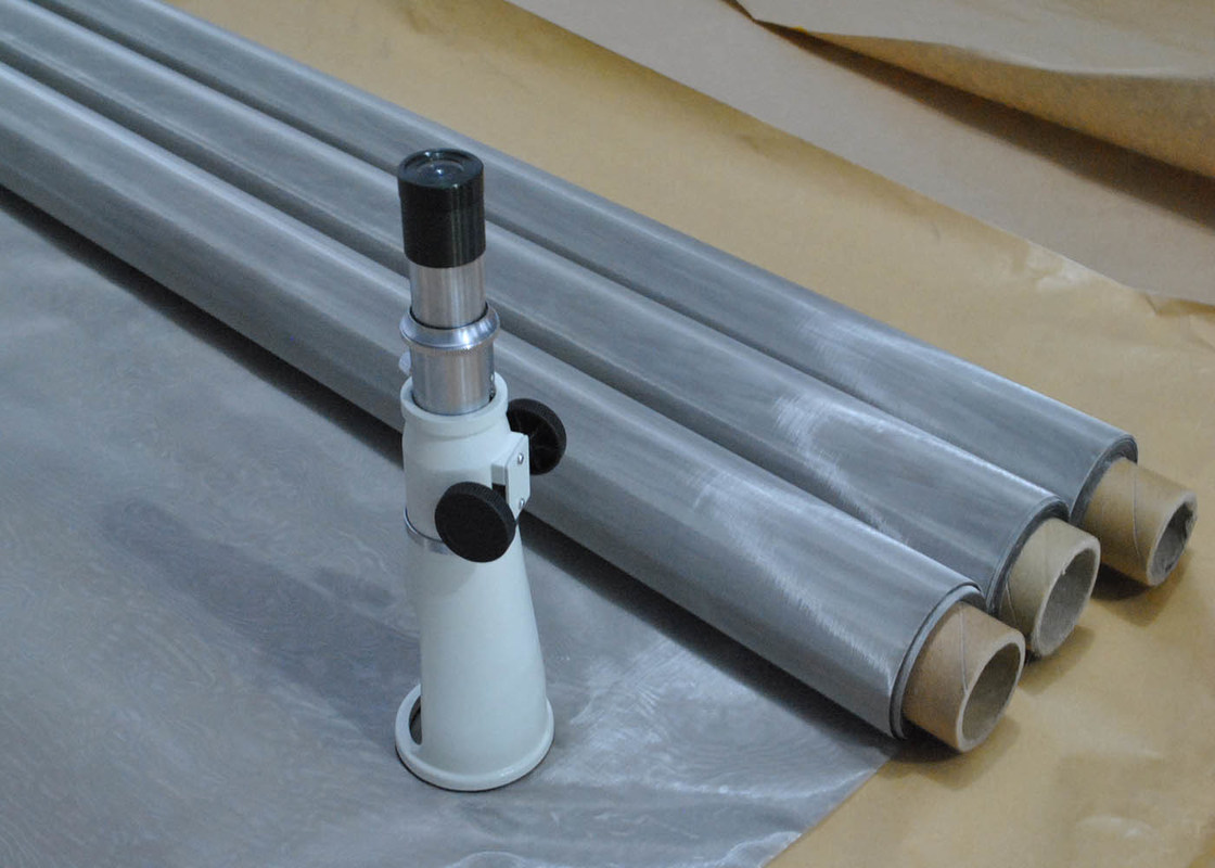 325 Mesh Stainless Steel Screen Roll With ISO / SGS Certification ...