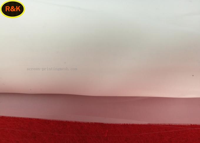 100% Polyester Silk Screen Mesh Roll , 25 Micron Screen Roll Low Elasticity
