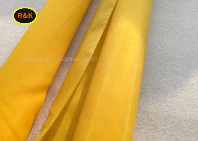 100% Polyester 110 Mesh , Silk Screen Fabric Mesh For Touch Printing