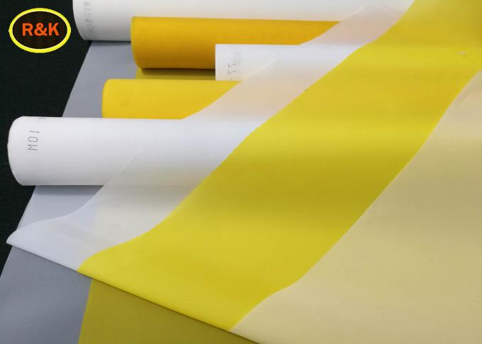Standard Size Polyester Screen Printing 80T Mesh For Artwork Printing