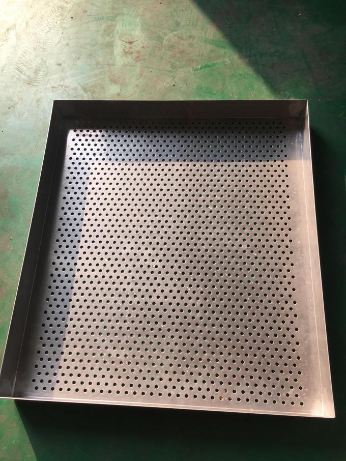 Perforated Bbq Woven FDA Stainless Steel Wire Mesh Trays